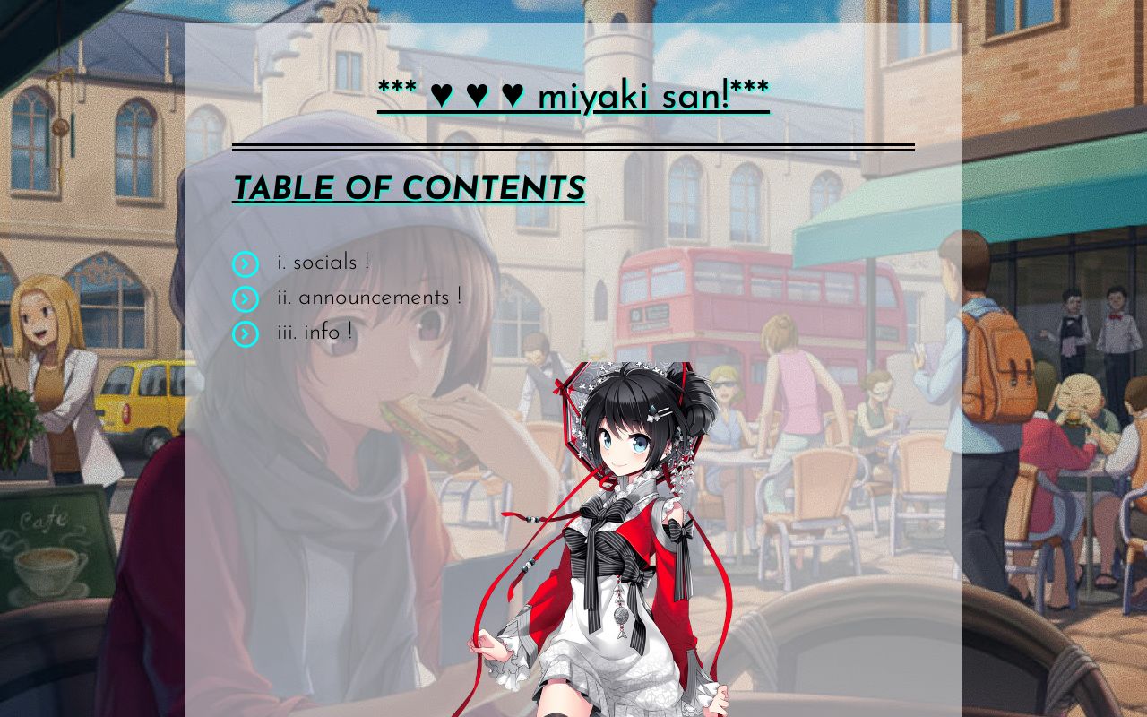 miyaki-chan's page!